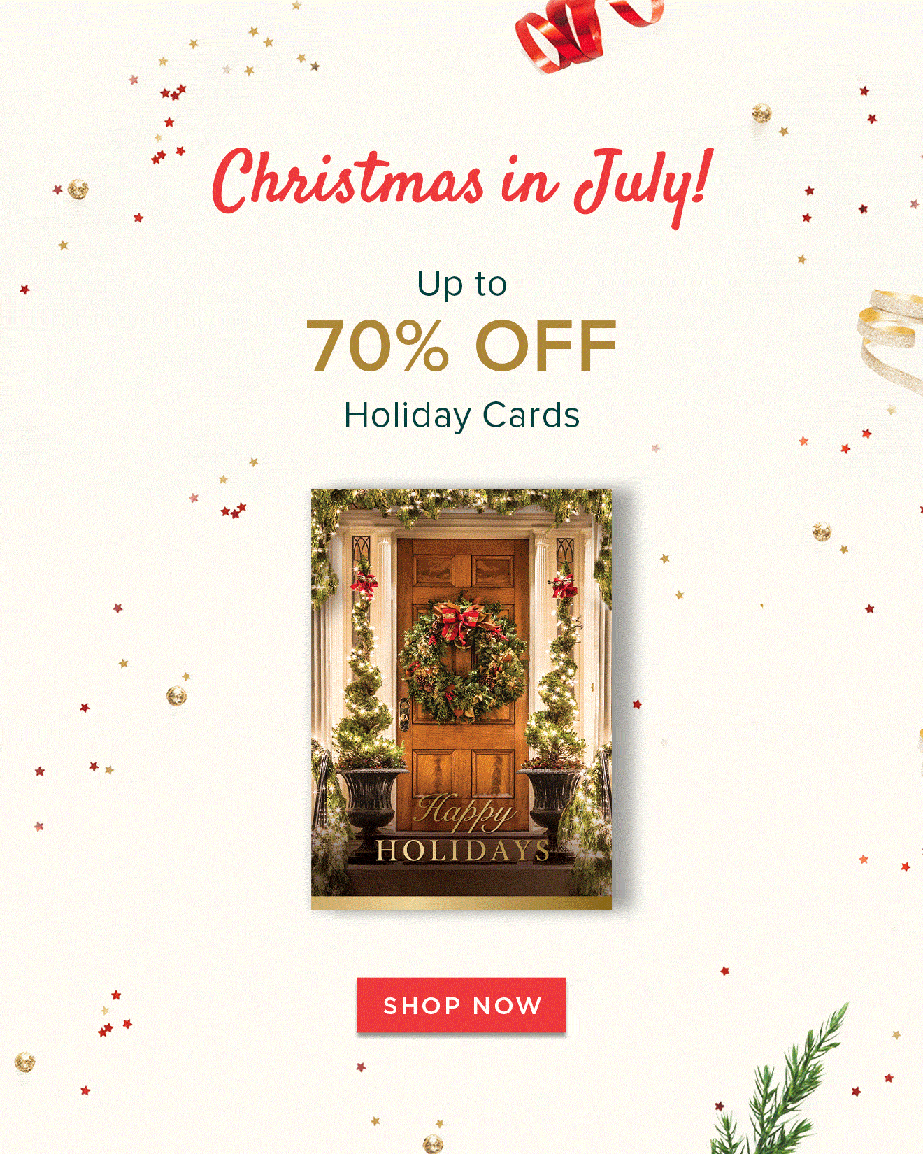 Order holiday cards this summer - Wall Street Greetings
